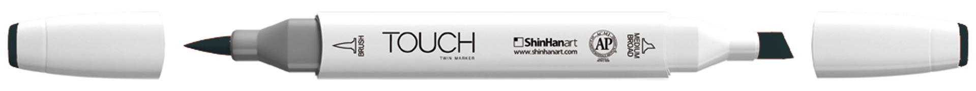 Touch Twin Marker 120 Black – Myndlist