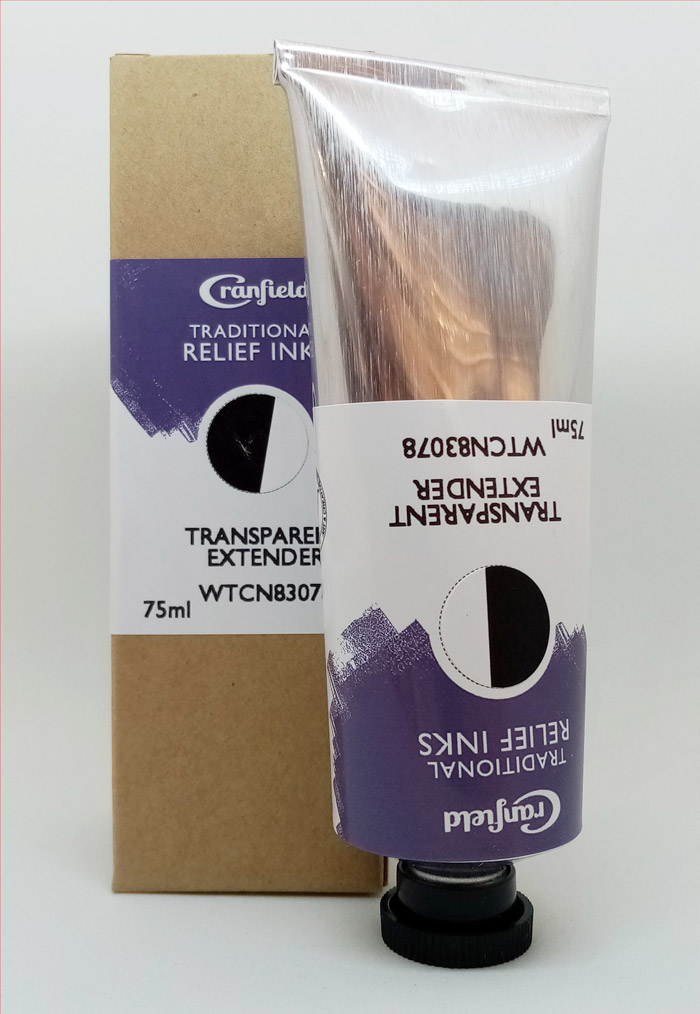 Cranfield Traditional Relief Inks ? TRANSPARENT EXTENDER 75 ml – Myndlist